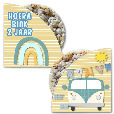 Rijstwafel wikkel een leuke traktatie kinderdagverblijf