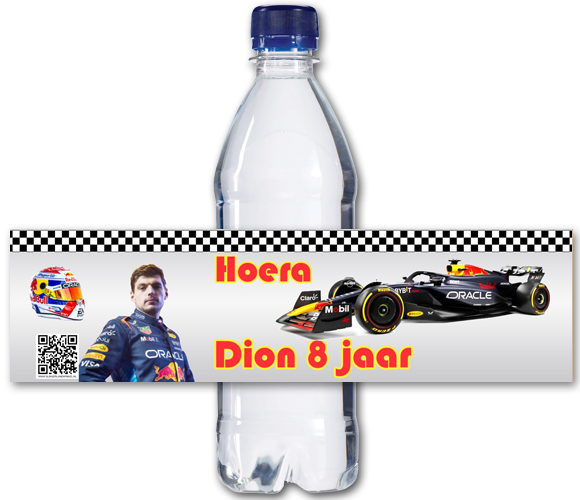 Feestelijke waterfles etiket printables voor unieke drink traktaties